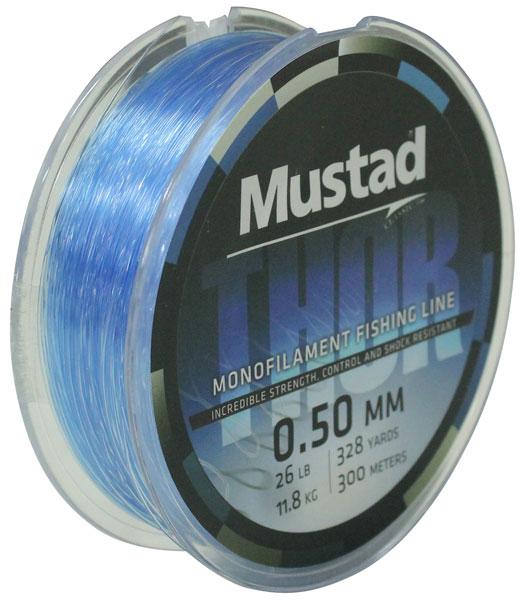 MUSTAD THOR BLUE MONO 0,20mm/300m/2,70Kg - Pescuitshop.ro