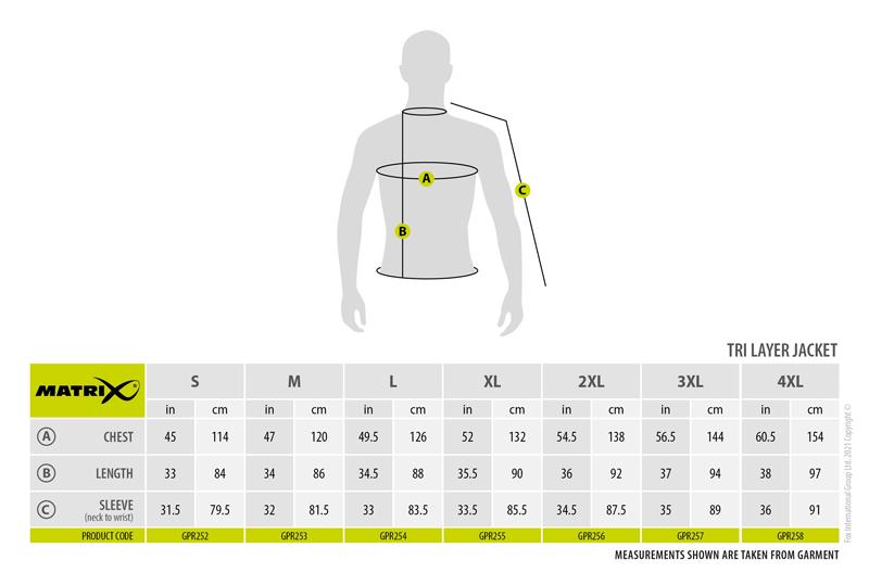MATRIX TRI-LAYER 25K PRO SUIT - Pescuitshop.ro